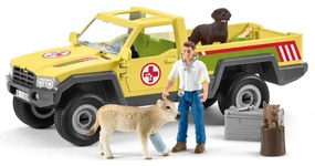 Schleich 42503 záchranné terénní auto s veterinářem