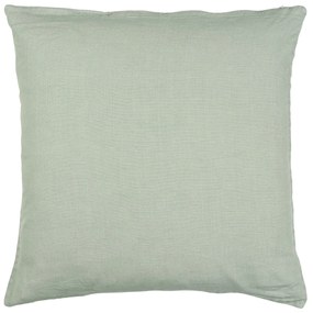 IB LAURSEN Lněný povlak na polštář Misty Jade 50x50 cm, zelená barva, šedá barva, textil