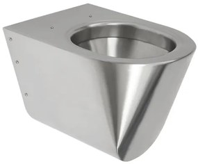 Wc závěsné Sanela nerez mat zadní odpad 94040