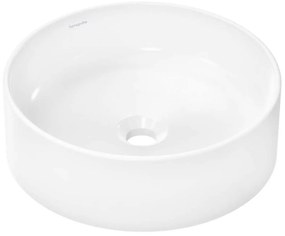 Hansgrohe Xuniva S - Umývátko na desku, průměr 40 cm, bez přepadu, bílá 60164450