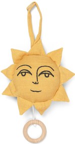 Přívěšek Sun s hrací skříňkou žlutý