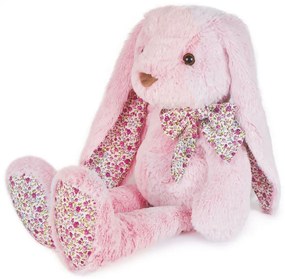 Doudou Histoire d´Ours Plyšový kamarád růžový králíček 50 cm