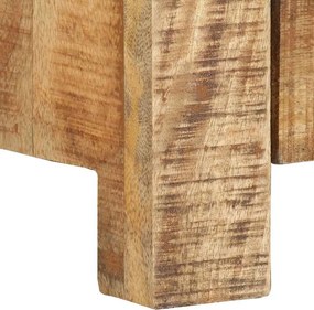 TV stolek 110 x 30 x 40 cm hrubé mangovníkové dřevo 338026