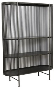 Černá kovová komoda YINTHE XL - 119*40*161 cm