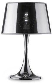 Stolní lampa Ideal lux 032375 LONDON CROMO TL1 BIG 1xE27 60W Lampy a lampičky na noční stolek