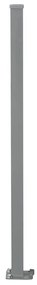 vidaXL Zatahovací boční markýza / zástěna 160 x 600 cm hnědá
