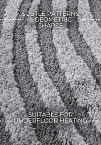 Kusový koberec Gallery 106085 Light Grey z kolekcie Elle, 120x170, šedá, obývacia izba, ELLE Decoration