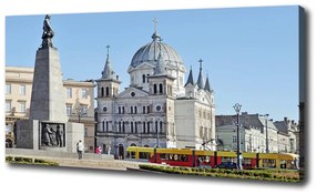 Wallmuralia Foto-obraz canvas do obýváku Náměstí Svobody Lodž 100x50