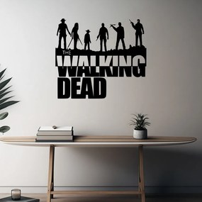 Živá Zeď Samolepka na zeď The Walking Death Barva: černá