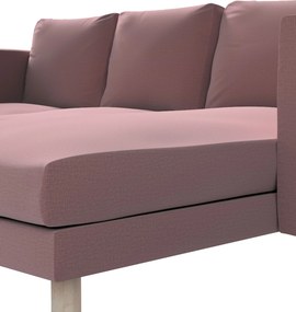 Potah na pohovku IKEA Norsborg 3-místná se šezlongem barva fialová látka sametová