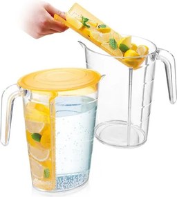 TESCOMA Džbán myDRINK 2,5 l, 4 poháry s víčkem, zelená