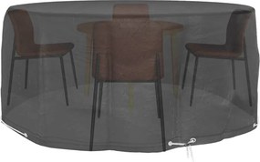 Plachta na zahradní nábytek 10 oček Ø 260 x 90 cm kulatá 319303