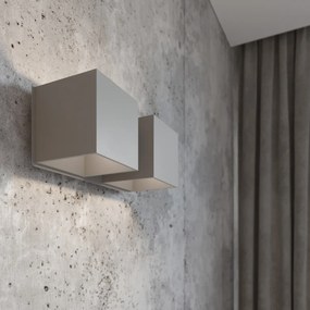 Sollux Lighting Nástěnné svítidlo QUAD 2 šedé