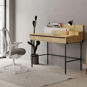 KALUNE DESIGN psací stůl LEILA světlý 108x60 cm 855DTE3851