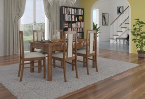 ADRK Furniture Sada stolu s židlemi RODOS 52 SE-ROD-52 L-B085