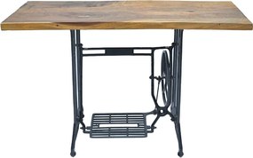 viddaXL Konzolový stolek z šicího stroje 110 x 40 x 75 cm 285208