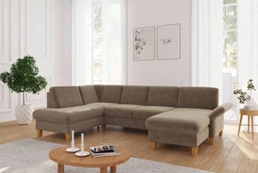 XXXLutz SEDACÍ SOUPRAVA, textil, světle hnědá Sit & More - Sedací soupravy - 00014401611S