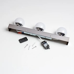 Brilagi - LED Koupelnové osvětlení zrcadla HOLLYWOOD 3xLED/3W/230V IP44 chrom