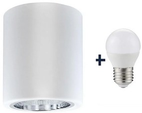 LED Stropní svítidlo JUPITER 1xE27/6W/230V 120x98 mm