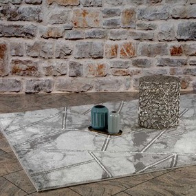 Lalee Kusový koberec Marmaris 402 Silver Rozměr koberce: 160 x 230 cm