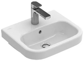 Villeroy & Boch Architectura - Umývátko 500x380 mm, s přepadem, 1 otvor pro baterii, alpská bílá 43735001