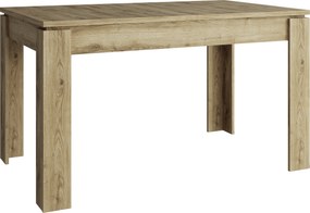 Rozkládací stůl, 132/175x80 cm, dub navarra, DORSI