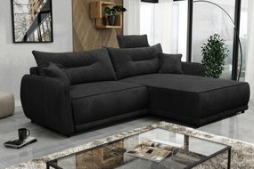 XXXLutz ROHOVÁ SEDAČKA, textil, antracitová MID.YOU - Sedací soupravy - 001574006816