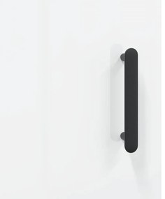 Skříň highboard lesklá bílá 69,5 x 34 x 180 cm kompozitní dřevo,  3198219