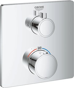 Grohe Grohtherm termostat bez podomítkového tělesa chrom 24079000 G24079000