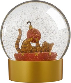 CELEBRATE X-MAS Sněhová koule kočka 11 cm