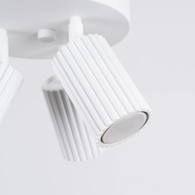 Sollux Lighting Stropní svítidlo KARBON 3P bílé