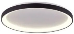 Palnas Stropní LED svítidlo DITA, černé, ø 78 cm Stmívání, řízení: Dálkové ovládání, Dálkový ovladač: Bez dálkového ovladače
