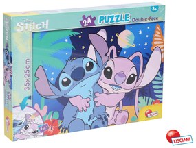 Lisciani Stitch puzzle oboustranné 35x25 cm 24 dílků