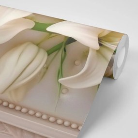 Samolepící tapeta luxusní lilie