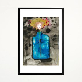 Marascaud | Absurdoflorum Rám: Bílý, Velikost: 40 x 30 cm