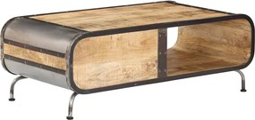 Konferenční stolek 100 x 50 x 35 cm masivní mangovníkové dřevo 247804