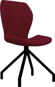 vidaXL Jídelní židle 2 ks umělá kůže [3087332] Barva: Červená