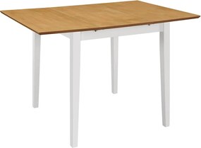 3dílný jídelní set MDF bílý 276408