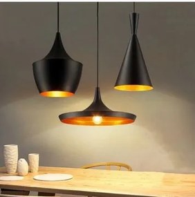 Toolight, závěsné stropní svítidlo COSTA B 1xE27, bílá-zlatá, OSW-00117