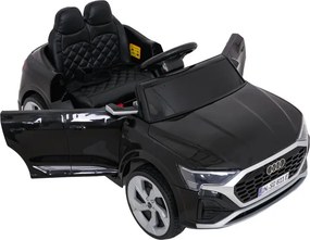 Elektrické autíčko Audi SQ8 černé / šedé