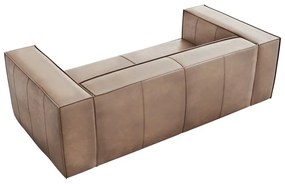 Světle hnědá kožená pohovka 212 cm Madame – Windsor &amp; Co Sofas