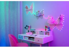 Twinkly TWKH100RGB-T - LED RGB Stmívatelný vánoční řetěz 100xLED 8 m USB Wi-Fi