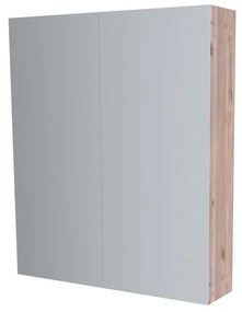 Mereo Mereo, Koupelnová skříňka zrcadlová 80 cm, galerka, 2 x dvířka, Multidecor, CN798G82DNLS