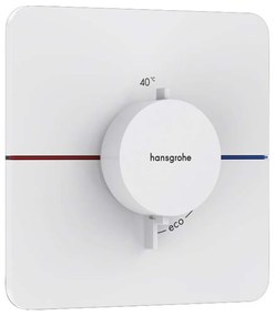 Hansgrohe ShowerSelect Comfort - Termostatická baterie pod omítku, matná bílá 15588700