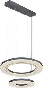 XXXLutz ZÁVĚSNÉ LED SVÍTIDLO, 50/120 cm - Závěsná LED svítidla - 004558407201