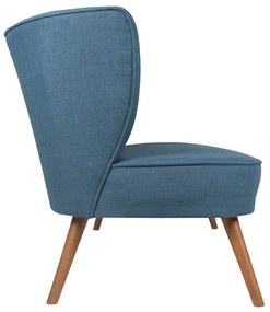 Designová pohovka Verena 141 cm modrá