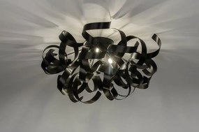 Stropní designové svítidlo Artek Curl Black 60