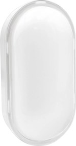 CEN SMO-242740 SIMPLY LED stropní svítidlo venkovní bílé Oval 24W 4000K 1920lm CB IP65 - CENTURY
