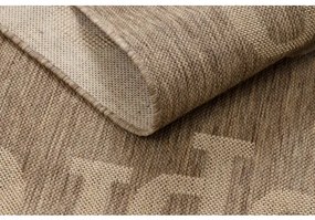 Dywany Luszczow Kusový koberec SIZAL FLOORLUX 20645 káva / přírodní Rozměr koberce: 60 x 110 cm