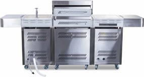 Plynový gril G21 Arizona, BBQ kuchyně Premium Line 6 hořáků + zdarma redukční ventil